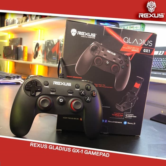 Jual Rexus GX1 Gladius Pro | Shopee Indonesia