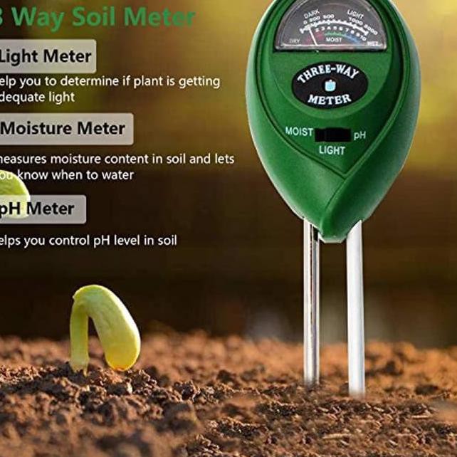 Jual PRODUK 3 in 1 Soil Analyzer Moisture Meter + PH Meter + Light ...