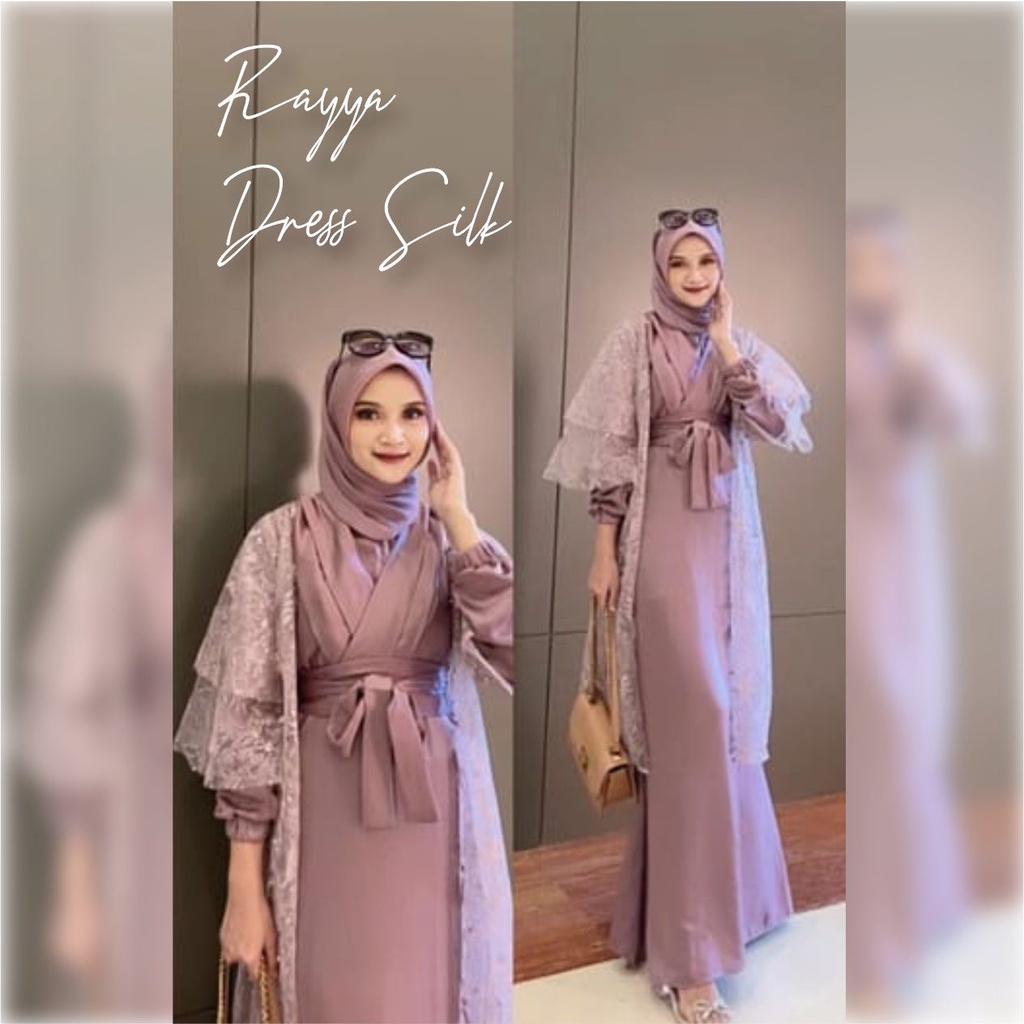 Jual RAYYA DRESS | SETELAN DRESS LUXURY TERMURAH GAMIS OUTER BRUKAT ...