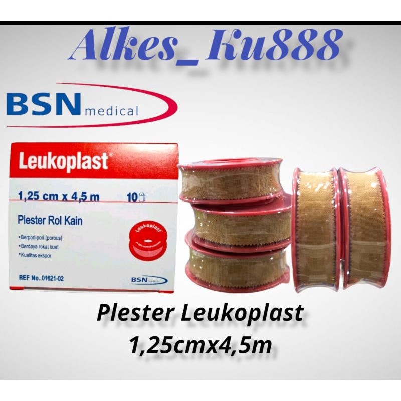 Jual Plester Leukoplast 1,25cmx4,5m/Roll/ Plester BSN Essity-PCS ...
