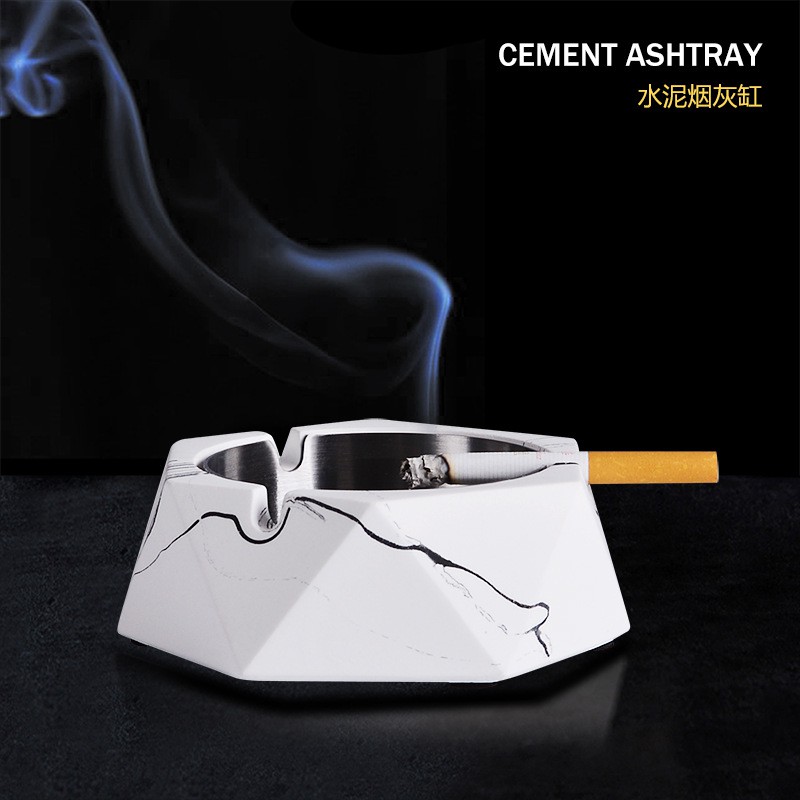 Jual UNIK#ARM Asbak Semen / Asbak Marble / Asbak Keramik / Asbak ...