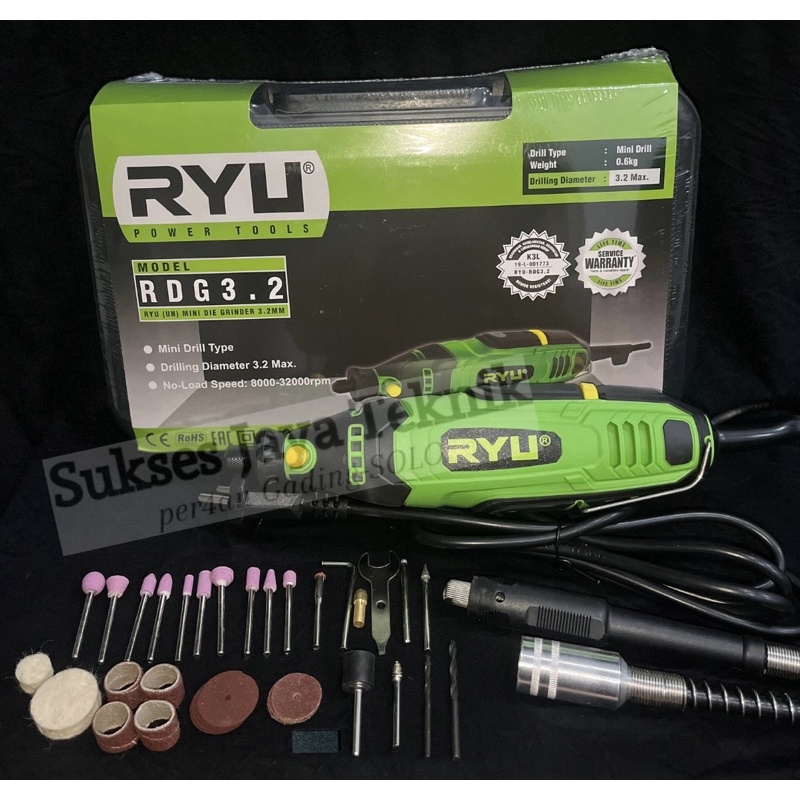 Jual mini die grinder gerinda mini Ryu tekiro mini drill bor cun chun ...
