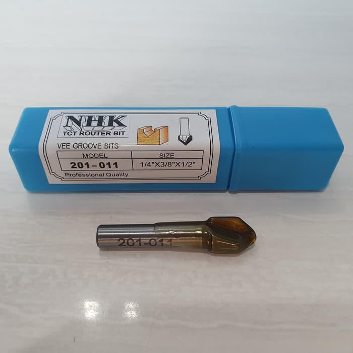 Jual Mata Profil Kayu Router Bits 201-011 (10 mm) V VEE GROOVE Tekuk ...