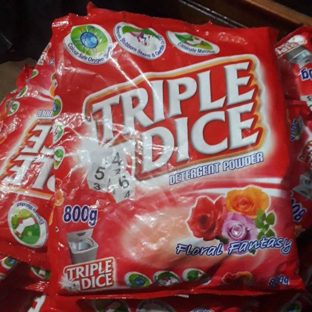 Jual Deterjen bubuk triple dice | Shopee Indonesia