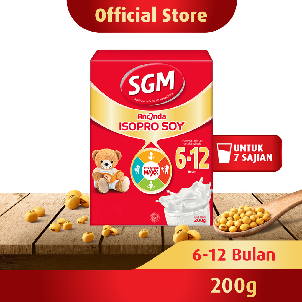 Jual SGM Ananda Isopro Soya 6-12 Bulan 200 gr | Shopee Indonesia