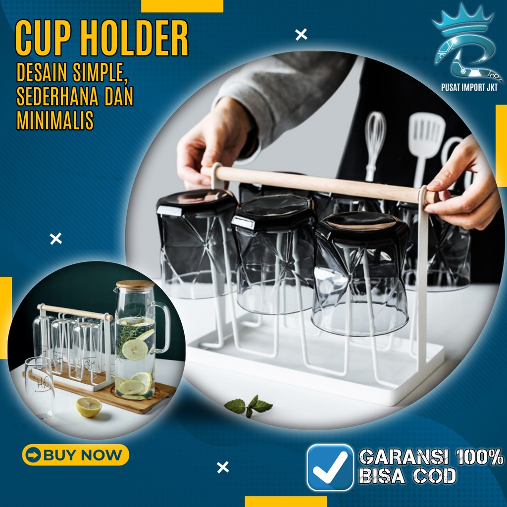 Jual COD Rak Gelas rak gelas gantung rak gelas susun rak gelas ...