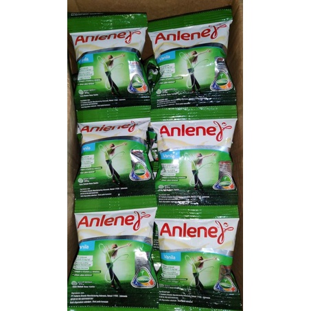Jual Anlene Sachet RENCENG Vanilla/Cokelat 20gr x 10 MURAH!! | Shopee ...