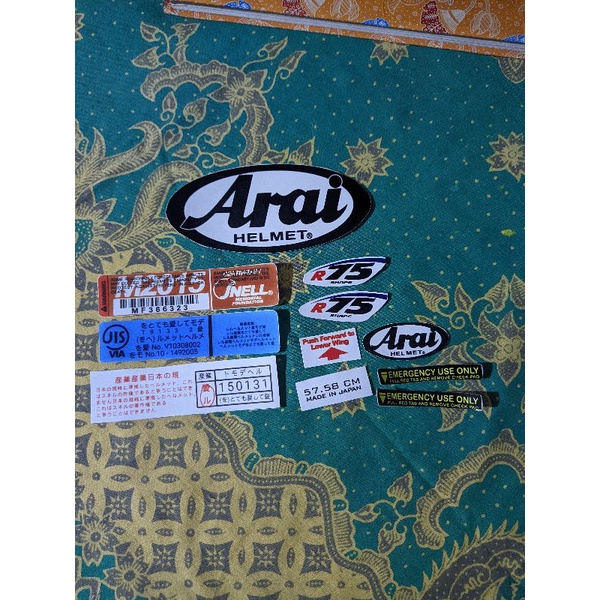 Jual STICKER EPS ARAI | Shopee Indonesia