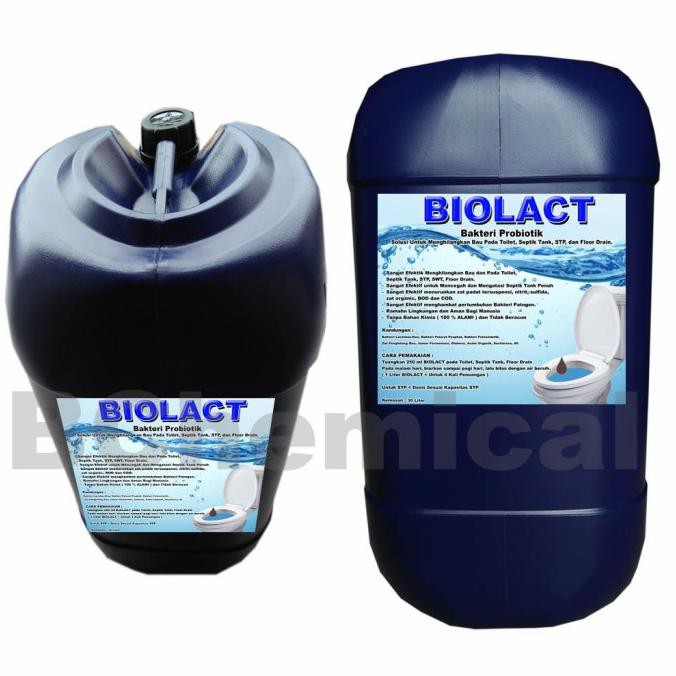 Jual BIOLACT Bakteri Probiotik Penghilang Bau dan Pengurai Limbah (30 ...
