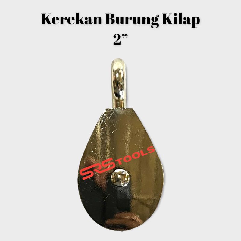 Jual Kerekan Burung Kilap 2 Inch - Katrol Bendera 2" Serbaguna | Shopee ...