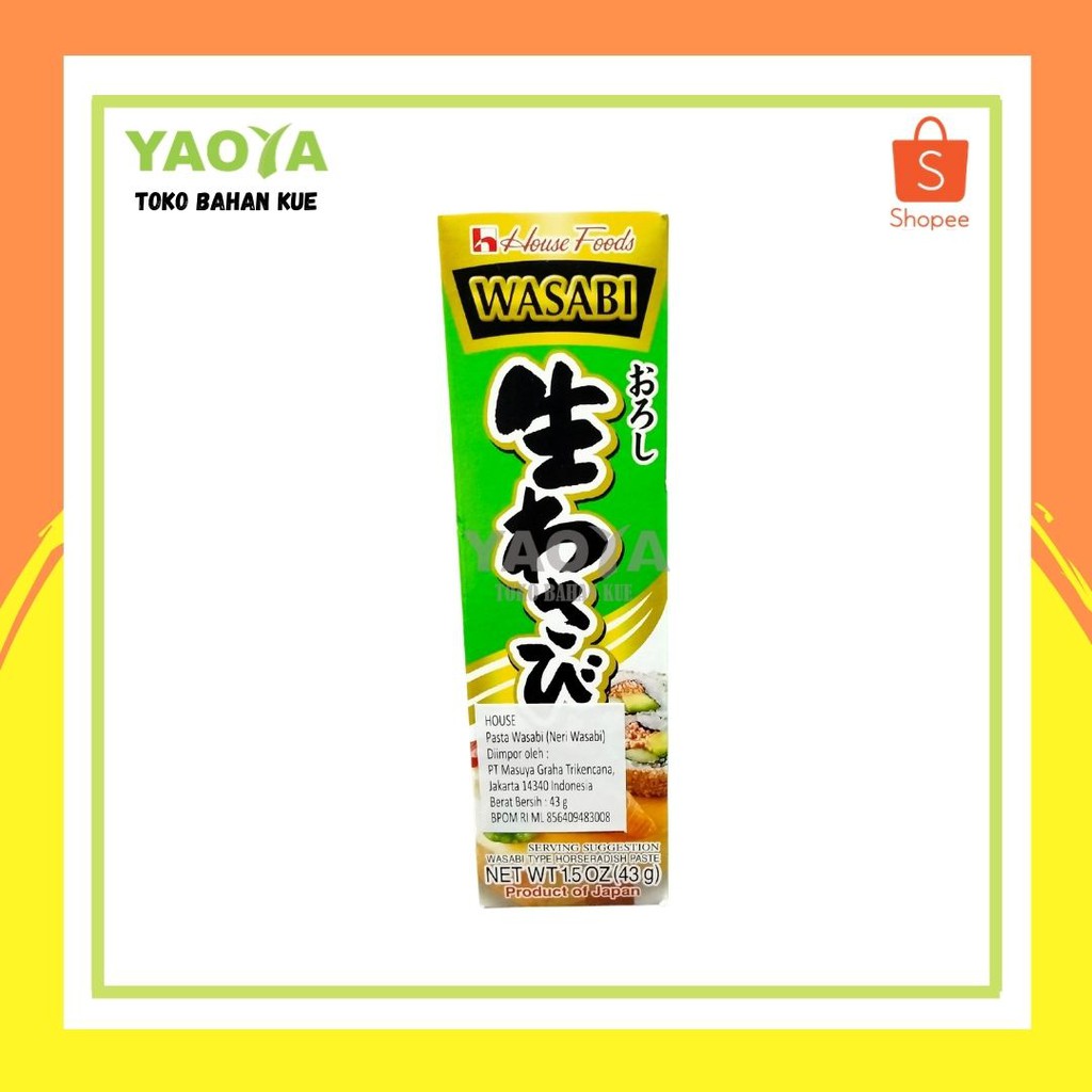 Jual HOUSE FOODS WASABI 43G | Shopee Indonesia