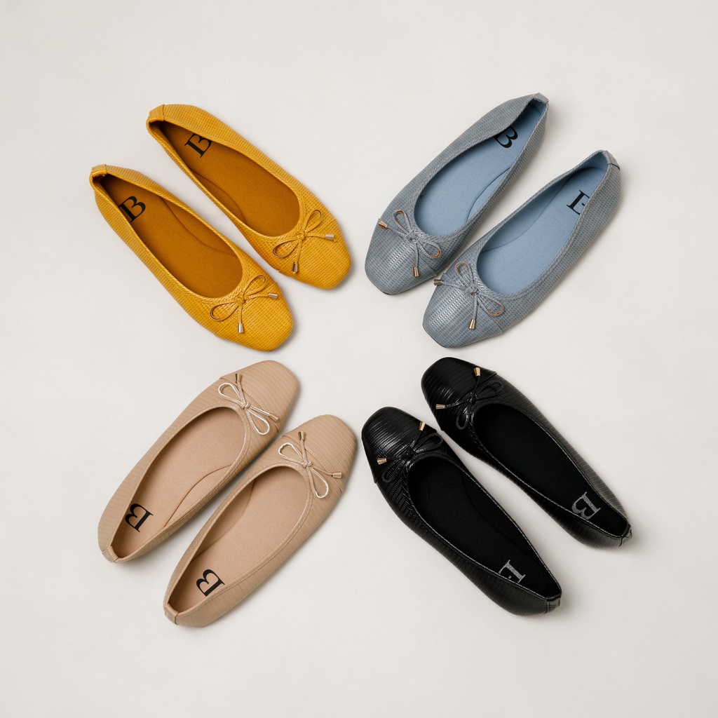 Jual Berrybenka - Sepatu Flatshoes Wanita Sofia Malla Ballerina Flat ...