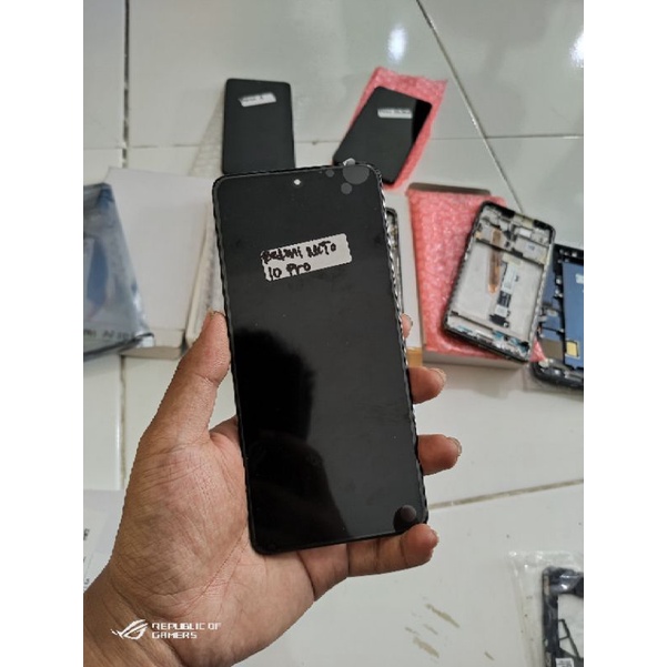 Jual lcd original xiaomi redmi note 10 pro 4G | Shopee Indonesia