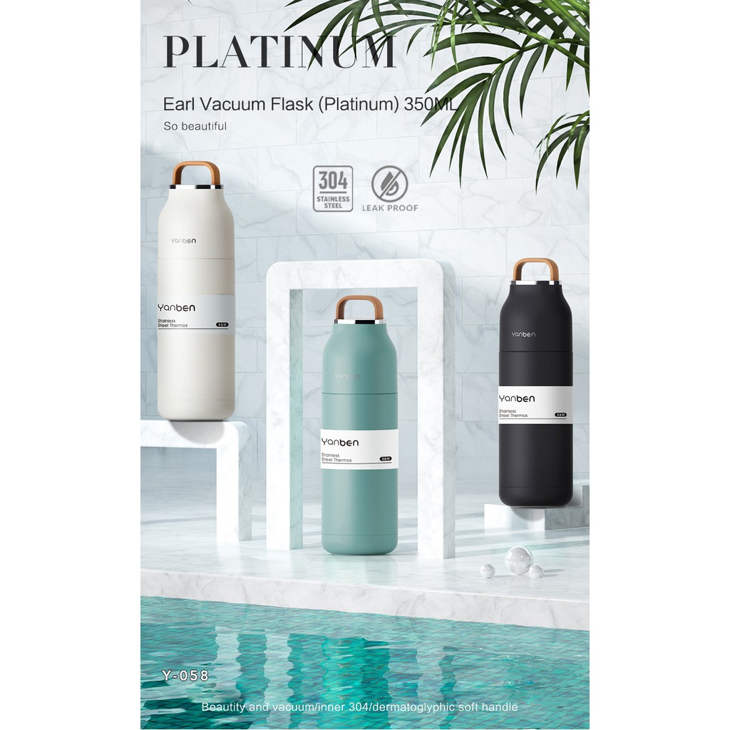 Jual BOTOL MINUM SUSU TUMBLER X&W Y - 058 THERMOS STAINLESS 304 VACUUM ...