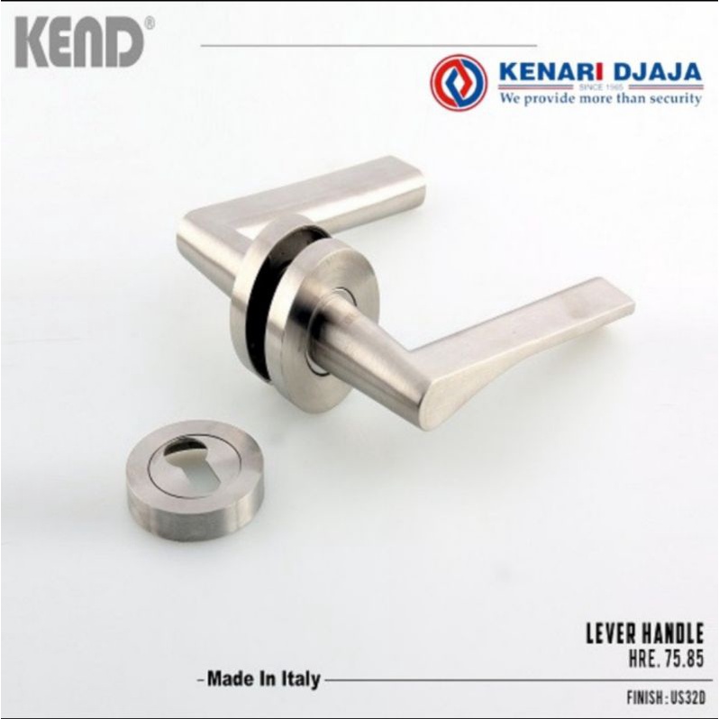 Jual Lever Handle Original KEND HRE 75.85 US32D || Pegangan Pintu Kend ...
