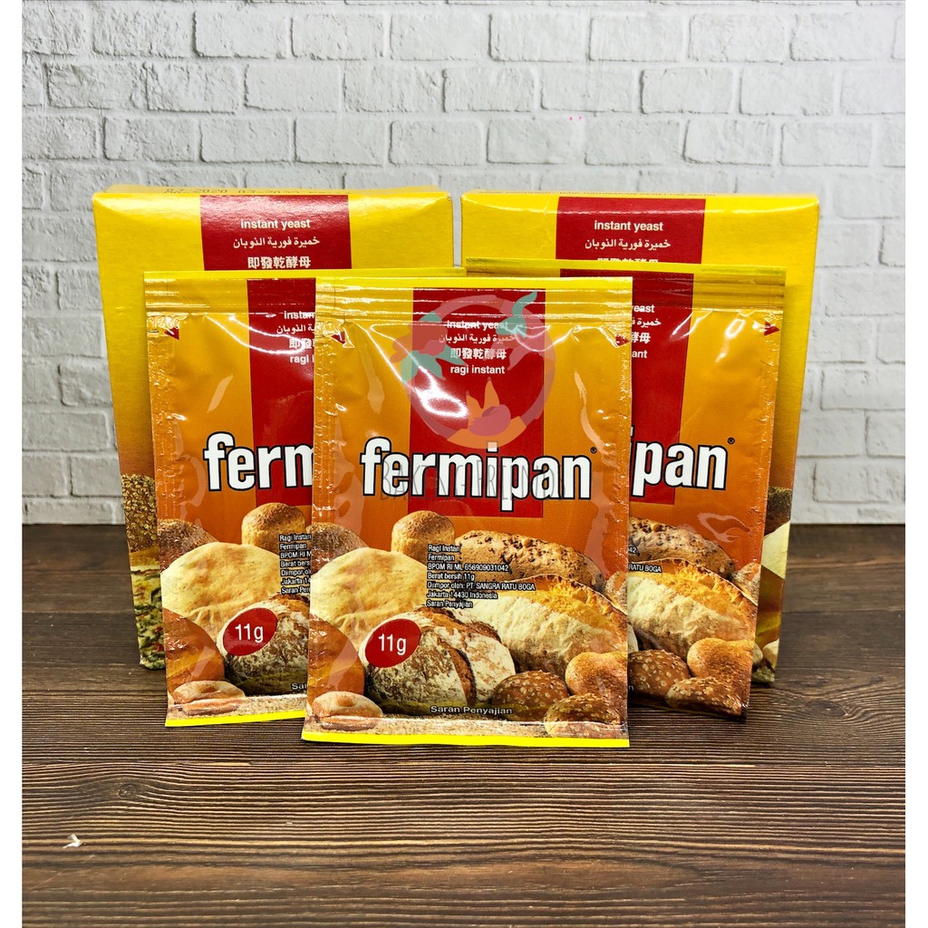 Jual FERMIPAN RAGI INSTANT 4X11 GR / FERMIPAN RAGI SACHET | Shopee ...