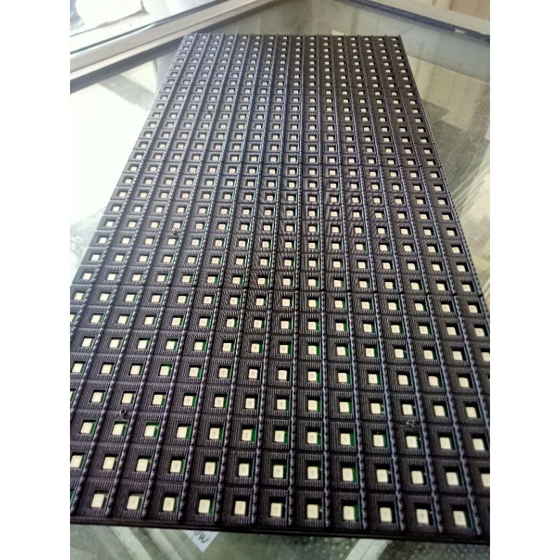 Jual modul running text p10 green smd hijau | Shopee Indonesia