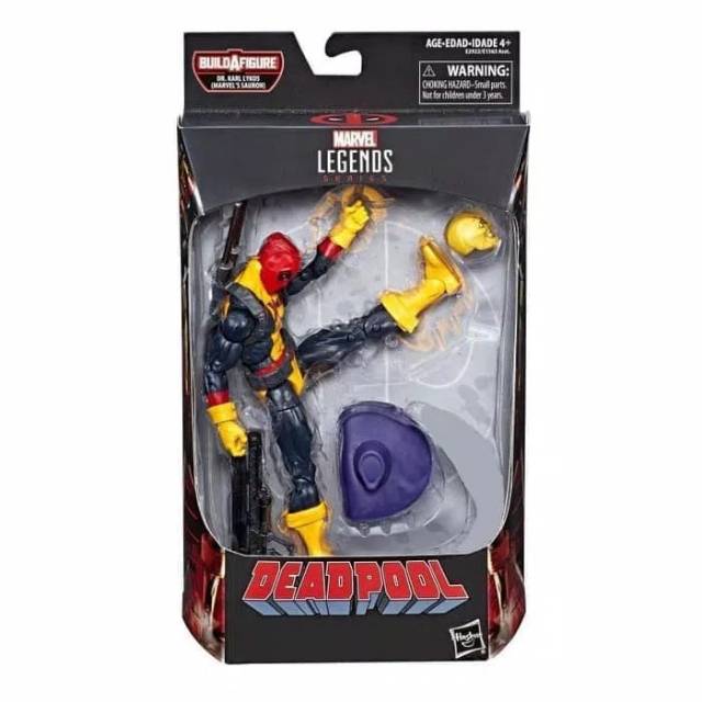 Jual MAINAN MARVEL LEGENDS SERIES X-MEN DEADPOOL MADCAP BAF SAURON ...