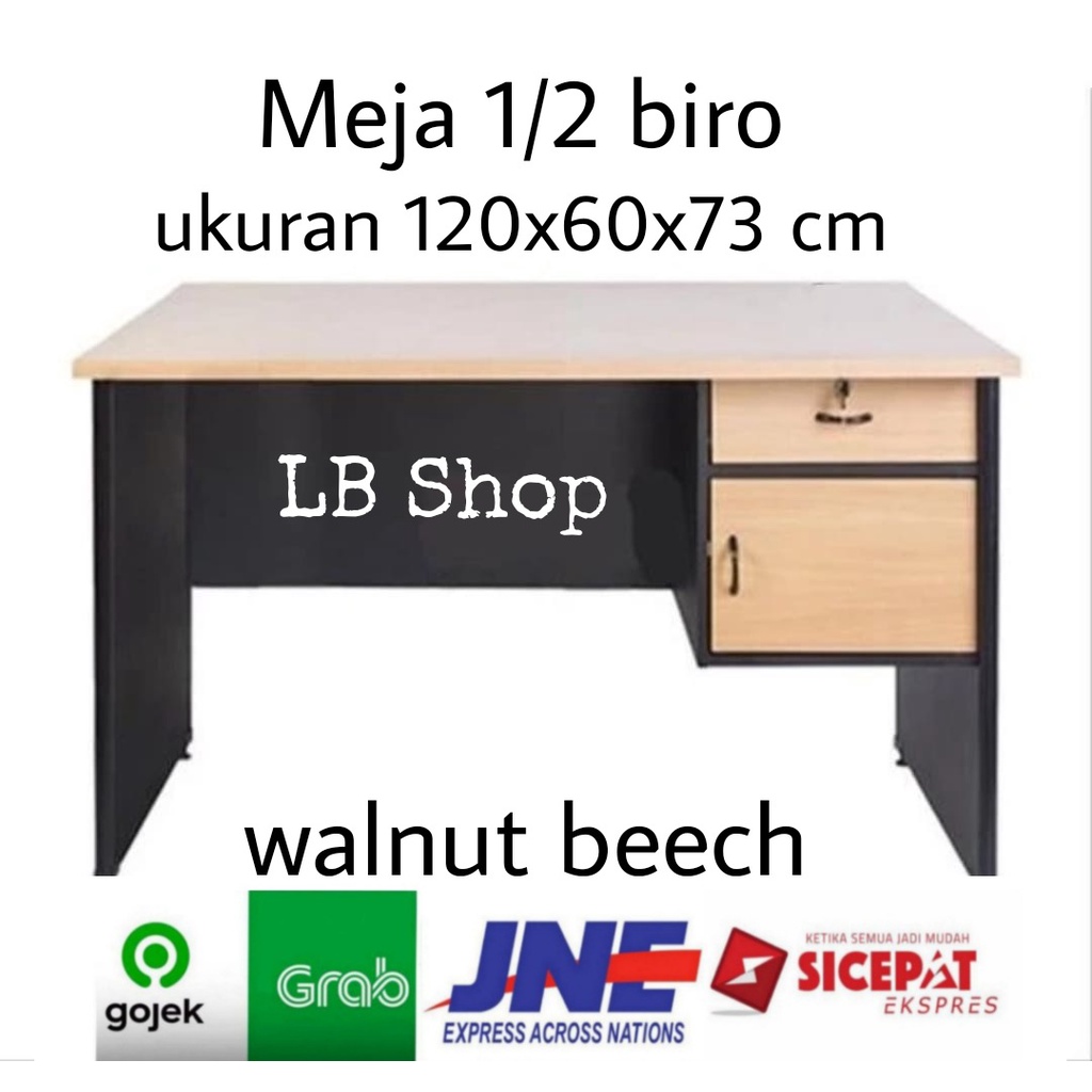 Jual MEJA 1/2 BIRO/MEJA KASIR/MEJA KANTORAN/MEJA MULTIFUNGI SERBAGUNA ...