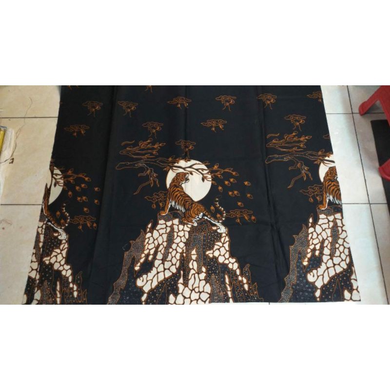 Jual Kain Batik djawa motif macan bulan purnama | Shopee Indonesia