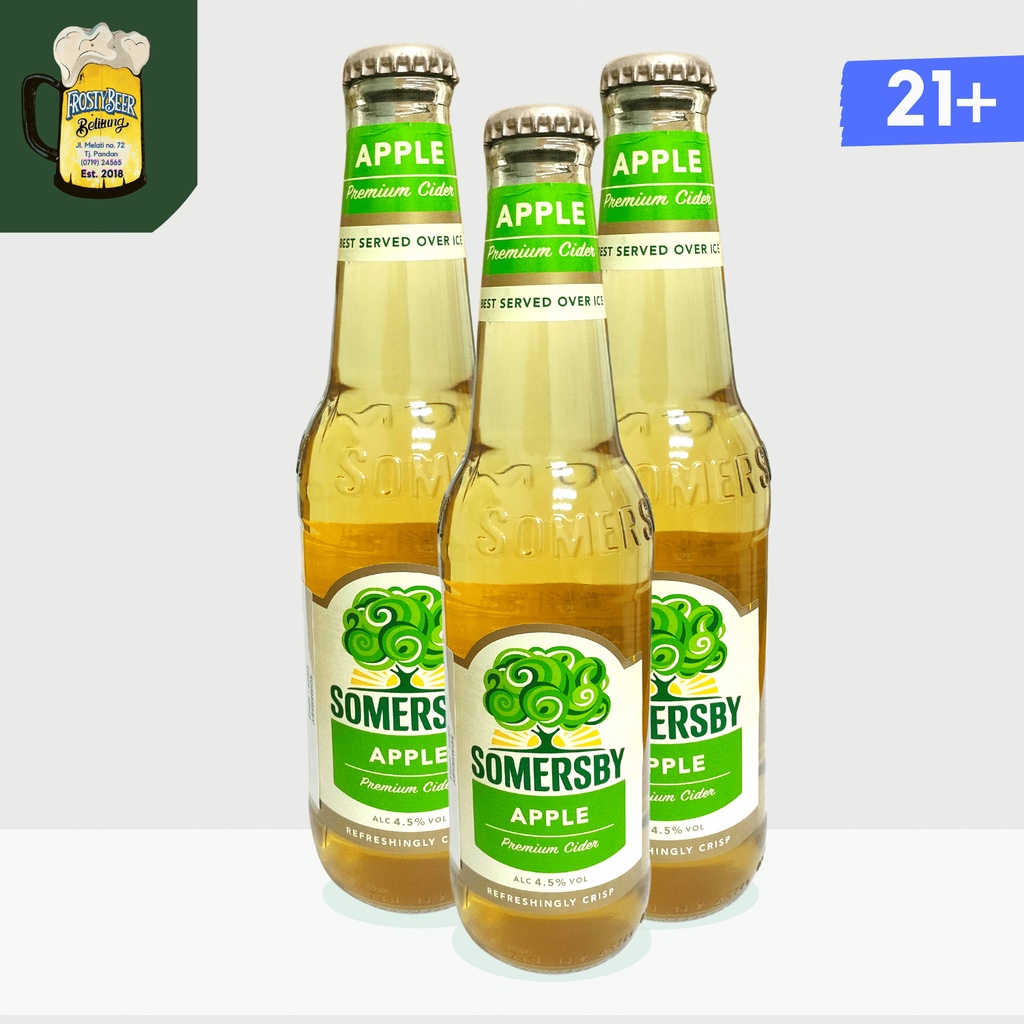 Jual Somersby Apple Cider Premium 4.5% 330 ml | Shopee Indonesia