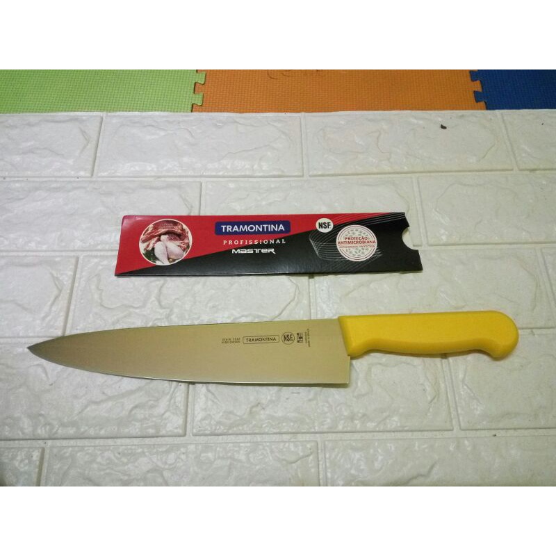 Jual Chef knife tramontina 10 inchi pisau / Pisau Dapur Tramontina 10 ...