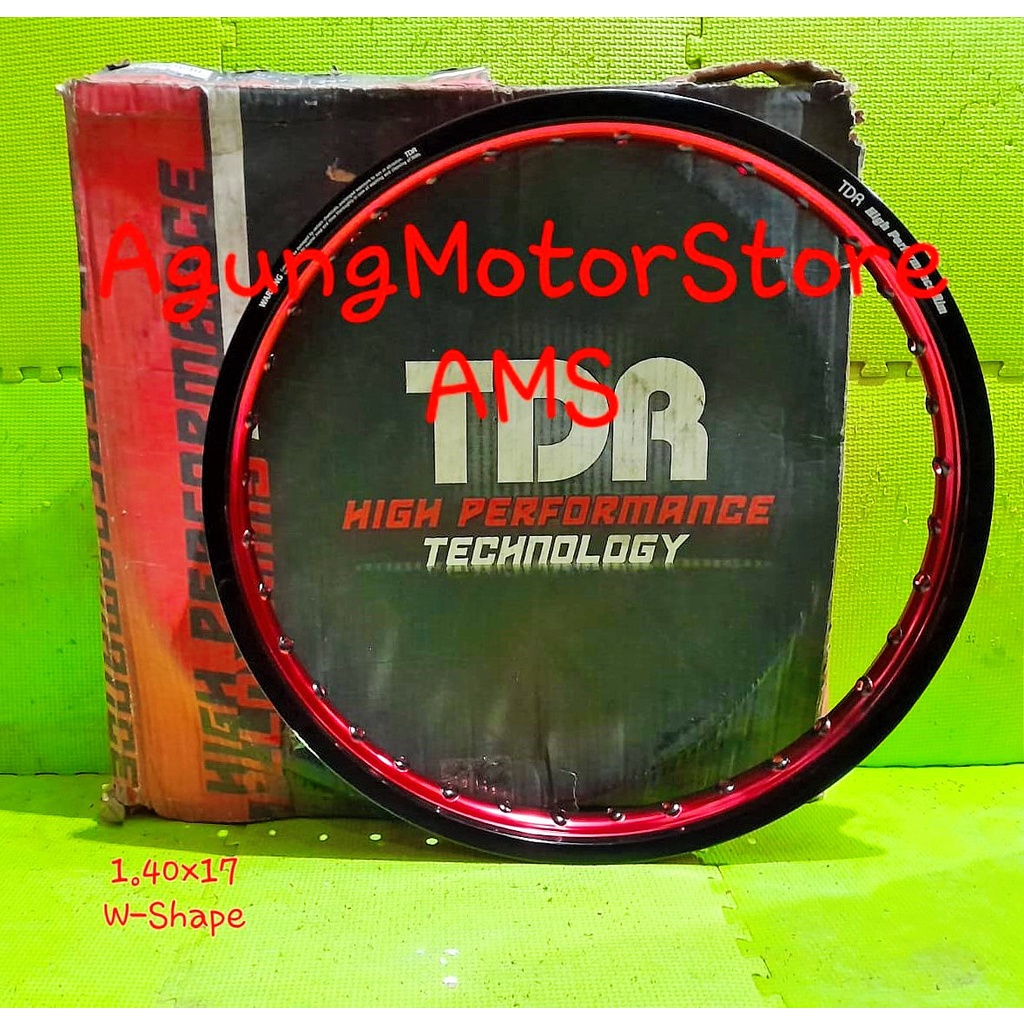 Jual VELG RING TDR MODEL W -SHAPE DAN WR - SHAPE UKURAN 1.40 RING 17 ...