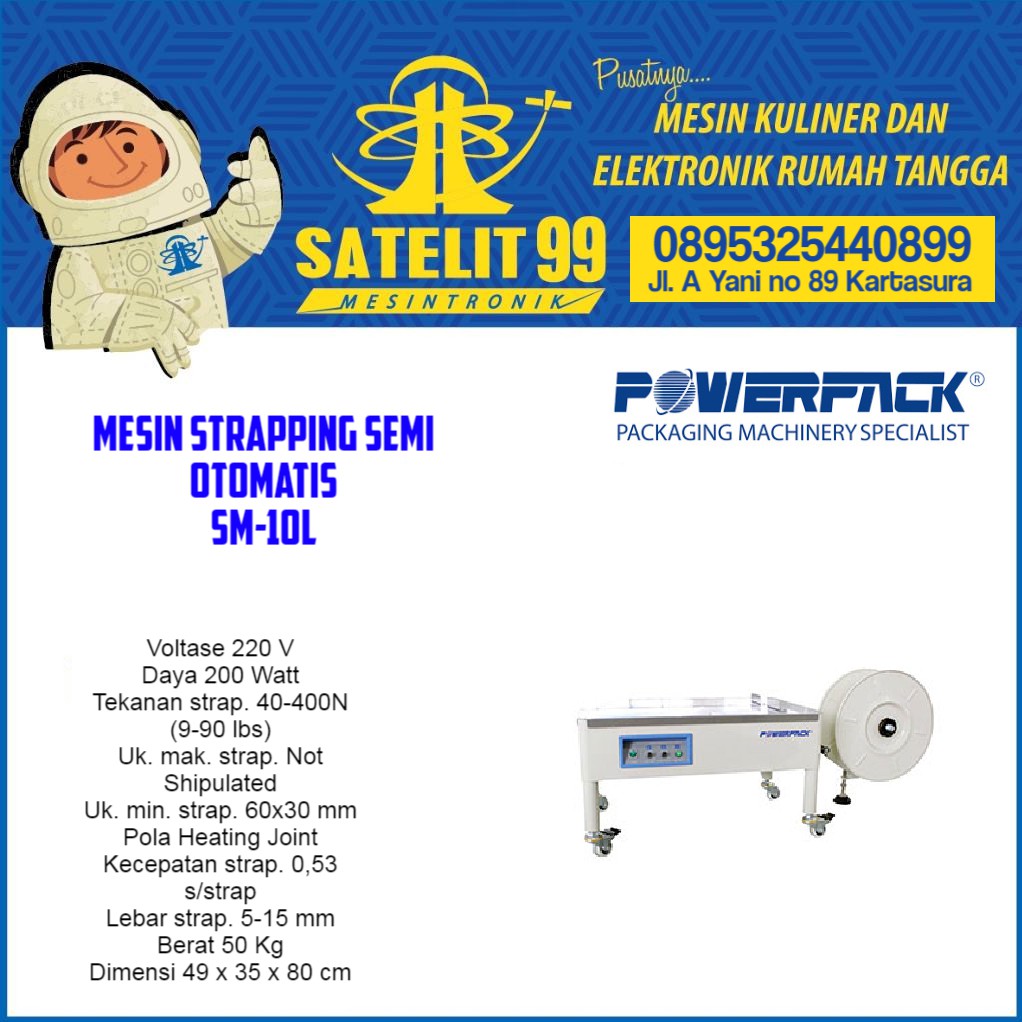Jual Mesin Strapping Semi Otomatis POWERPACK SM-10L | Shopee Indonesia