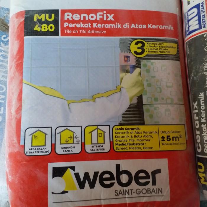 Jual Mu 480 Semen Perekat Keramik Diatas Keramik 25Kg Mortar Utama ...