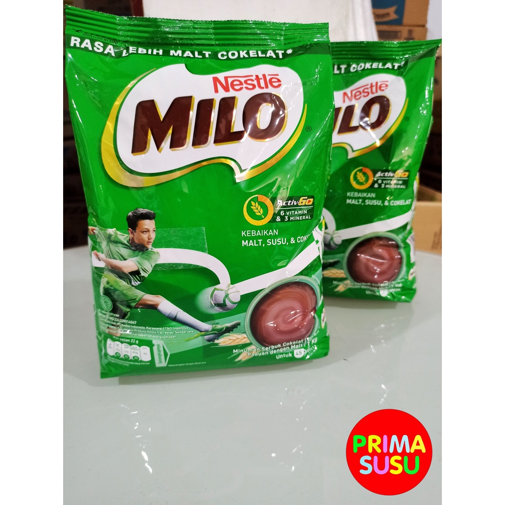 Jual Milo Susu Bubuk ActivGo 990gr | Shopee Indonesia