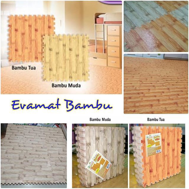 Jual Matras /Tikar / Karpet / Puzzle alas lantai evamat / Evamat Bambu ...