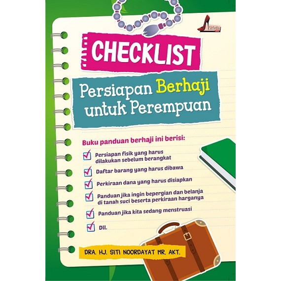 Jual Buku Checklist Persiapan Berhaji untuk Perempuan | Shopee Indonesia