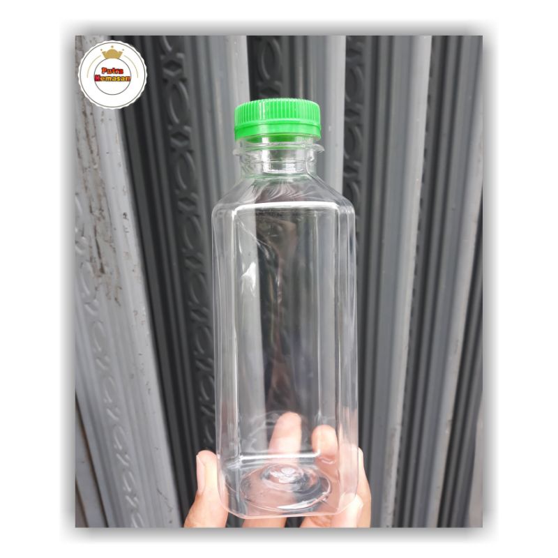 Jual Botol Plastik SN 250ml kick Kotak / Botol almond kotak jus juice ...