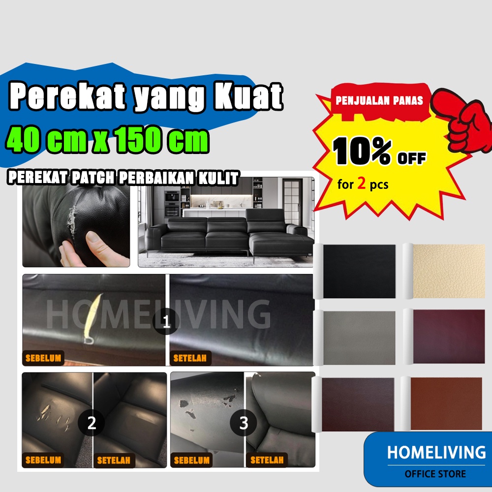 Jual 【3.M Lem Super】Sticker Kulit Perbaikan ganti Sofa Jok Motor Kursi Leather Sticker Kulit PU ...