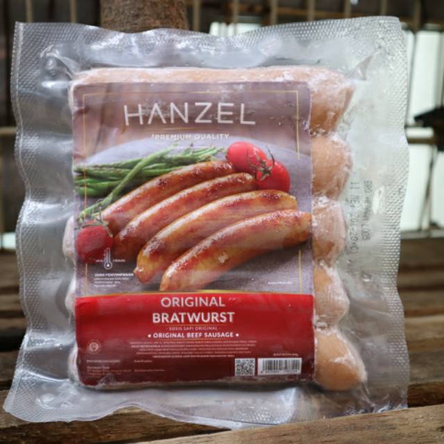 Jual Hanzel Sosis Original Bratwurst 360 gr | Shopee Indonesia