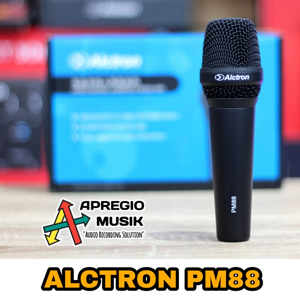 Jual Alctron PM88 PM 88 Original Microphone Dynamic Vocal | Shopee ...