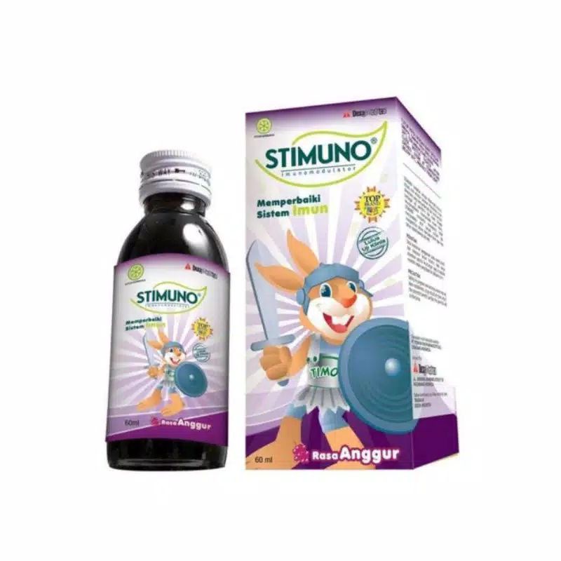 Jual Stimuno Syrup Original/Jeruk/Anggur 60ml | Shopee Indonesia