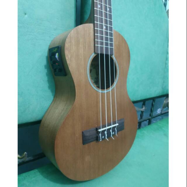 Jual Ukulele Elektrik Tenor Merk Shelby Coklat EQ TUNER Murah Jakarta ...