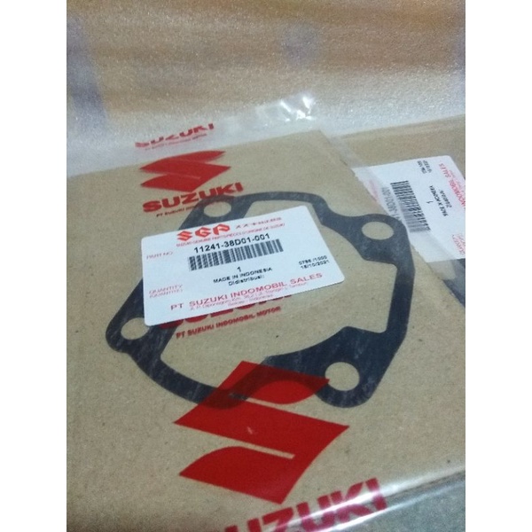 Jual GASKET CYLINDER PAKING BLOK SILINDER SUZUKI SATRIA 2TAK HIU LUMBA SGP | Shopee Indonesia