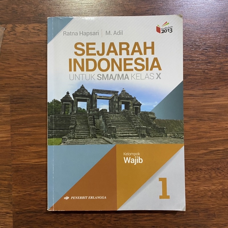 Jual Buku Paket Pelajaran Sejarah Indonesua Kelompok Wajib Kelas 10 Penerbit Erlangga / Buku ...
