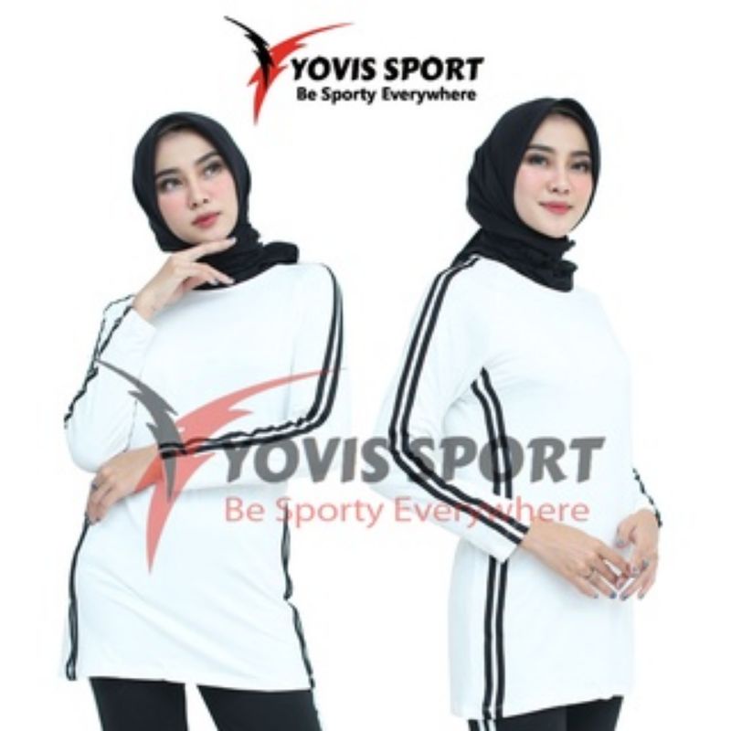 Jual Baju Senam Wanita Muslim Muslimah Baju Olahraga Aerobic Zumba Yoga ...