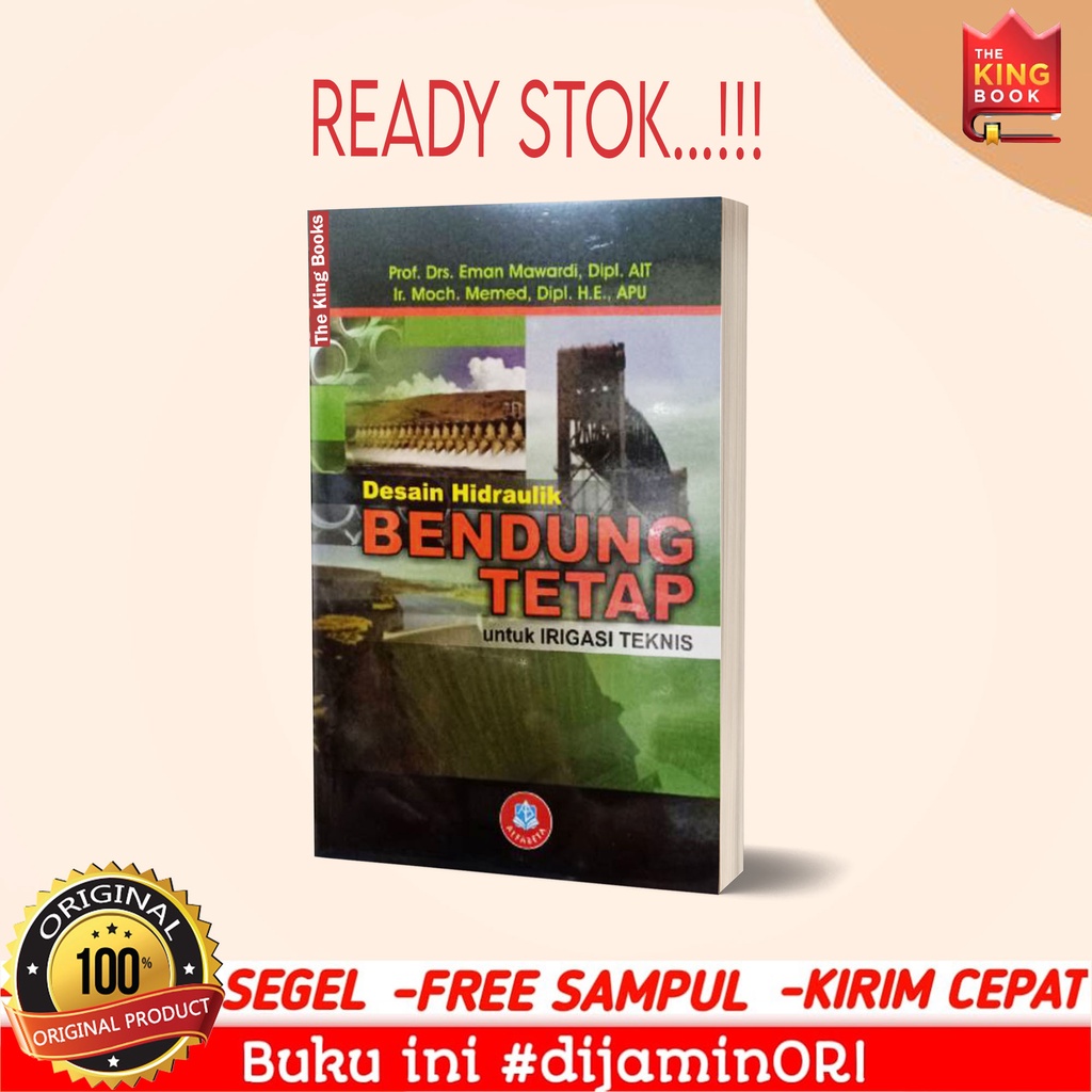 Jual DESAIN HIDRAULIK BENDUNG TETAP UNTUK IRIGASI TEKNIS | Shopee Indonesia