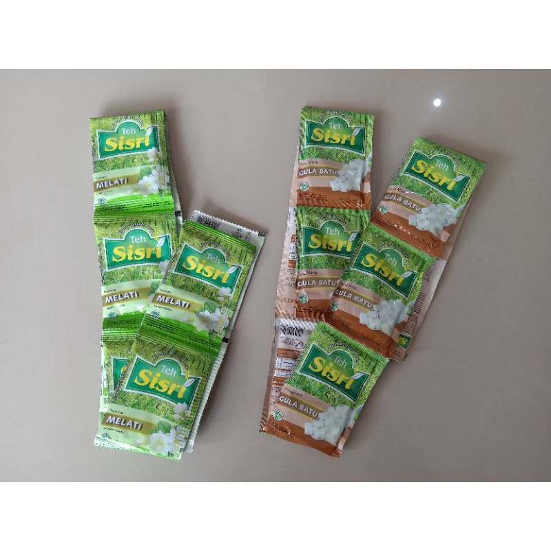 Jual teh sisri sachet 8gr 10pcs / minuman serbuk teh sisri | Shopee ...