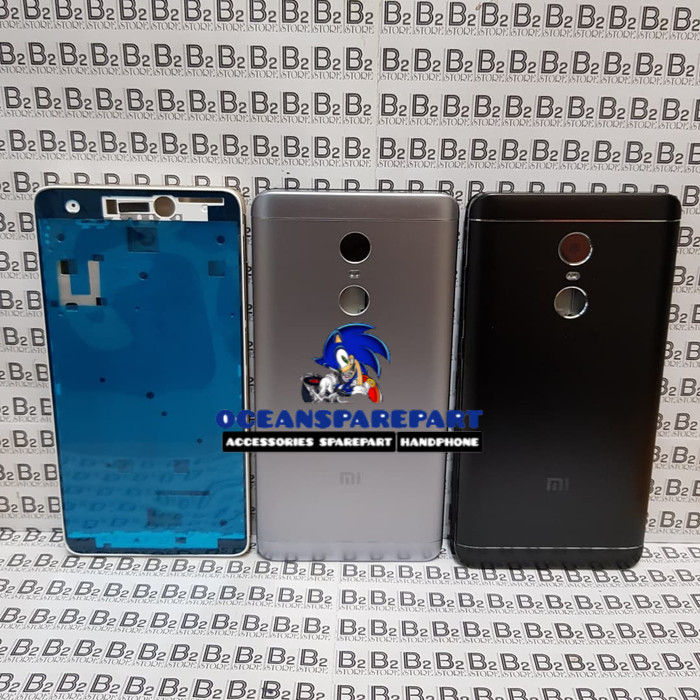 Jual Frame + Back Casing Kesing Housing Xiaomi Redmi Note 4x Snapdragon ...