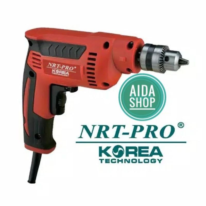 Jual Mesin Bor Tangan Listrik NRT 450HD 10mm Bor Besi Kayu NRT 450 HD ...