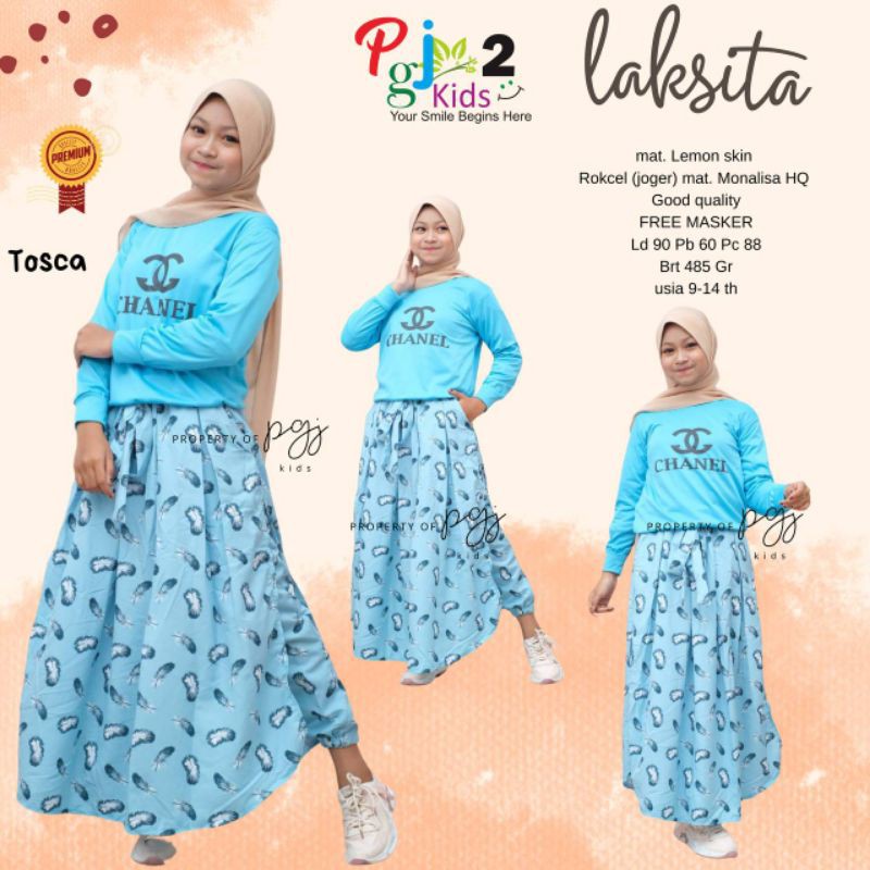 Jual Setelan Remaja Terbaru New Laksita Teens Set Motif Cantik Original Pgj | Shopee Indonesia