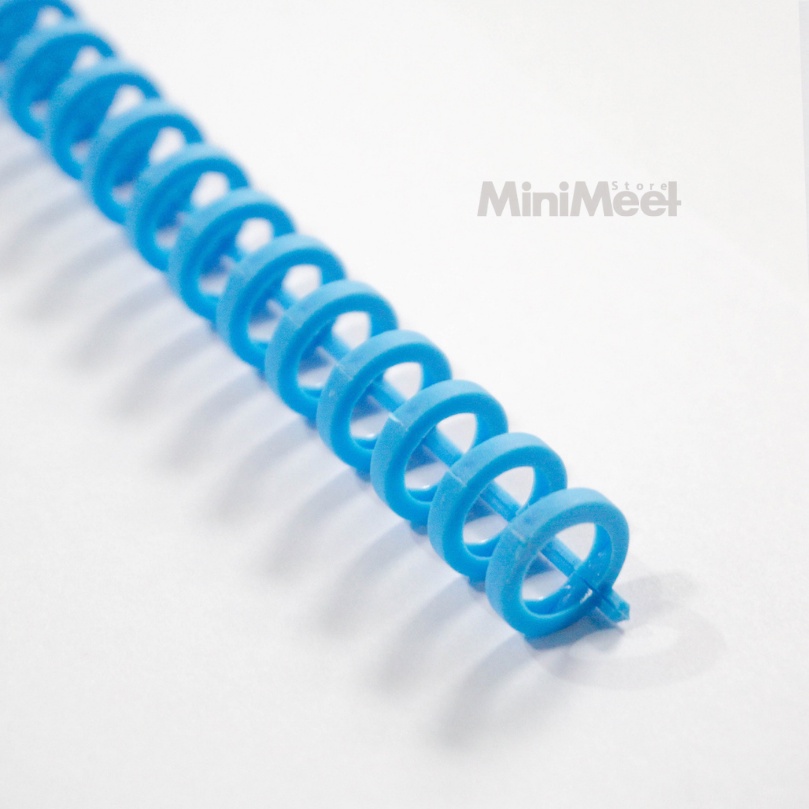 Jual DIY Ring Binding Binder Loose Leaf 30 lubang Spiral Bahan Plastik ...