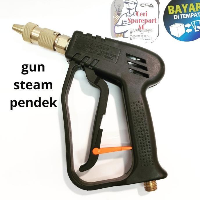 Jual OPEN RESSELER gun steam pendek nosel steam jet cleaner tembakan ...