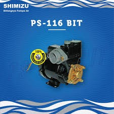 Jual Pompa Air Shimizu PS116BIT PS 116 BIT MURAH LOW WATT | Shopee ...