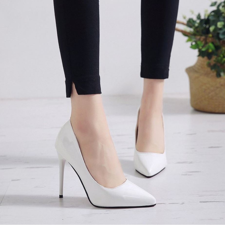 Jual SWI802-BEIGE/BLACK/BLUE/RED/MAROON/HEELS 11 CM-HAK TINGGI KERJA ...